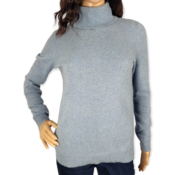 Belle France | Sweaters | Belle France Cashmere Turtleneck Sweater Sz S ...